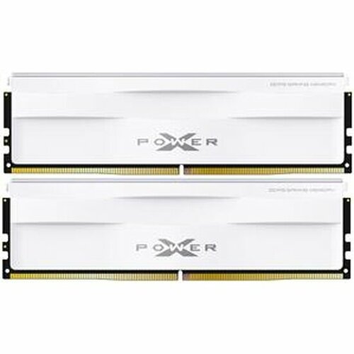 Оперативная память Silicon Power DDR5 32Gb (2x16Gb) 6000MHz pc-48000 XPOWER Zenith RGB White CL40 1.35V (SP032GXLWU600FDH)