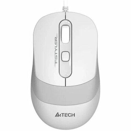 Мышь A4TECH Fstyler FM10S белый/серый