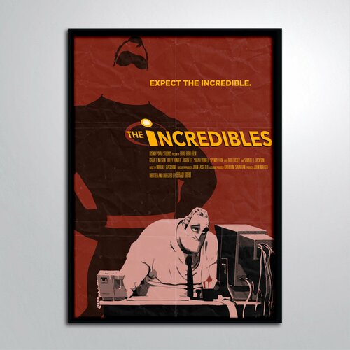 Постер в раме/Суперсемейка Плакат The Incredibles