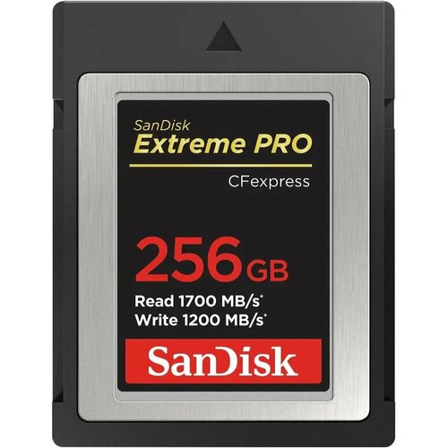 Карта памяти SANDISK EXTREME PRO 256 GB CF EXPRESS 1700/1200 TYPE B