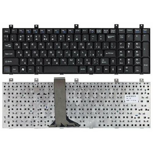 Клавиатура для MSI EX610 черная