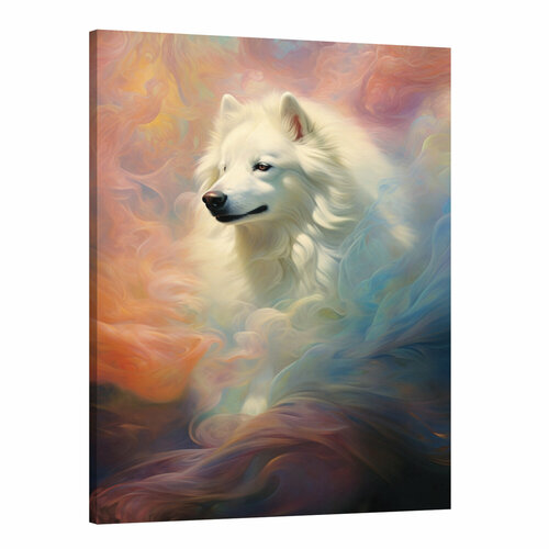 Интерьерная картина 50х70 "Собака-призрак"