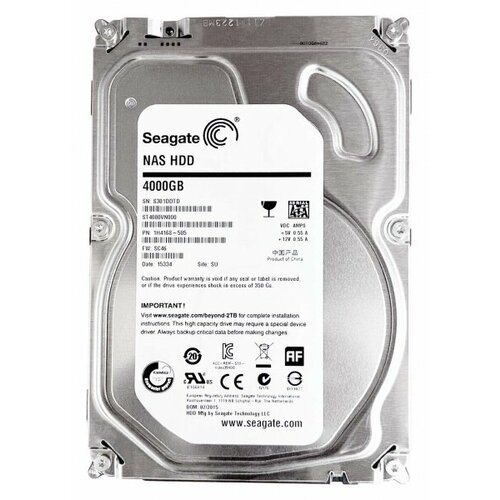 Жесткий диск Seagate 1H4168 4Tb 5900 SATAIII 3.5" HDD