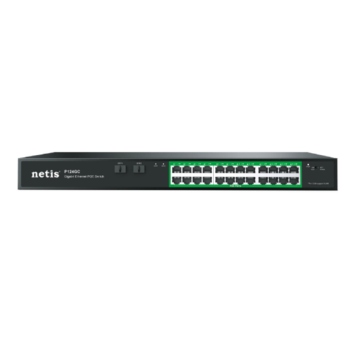 Коммутатор Netis 24PORT 10/1000M POE 2 SFP COMBO