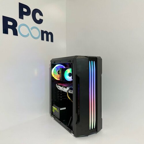 Игровой компьютер M-Stand: 12 Ядер / GTX 1060 6GB / 16GB DDR4 RAM / 500gb SSD / RGB PC Room