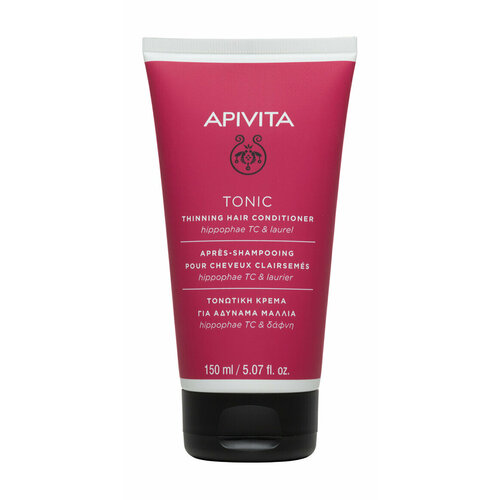 Тонизирующий кондиционер для ослабленных волос / Apivita Tonic Thinning Hair Conditioner Hippophae TC and Laurel
