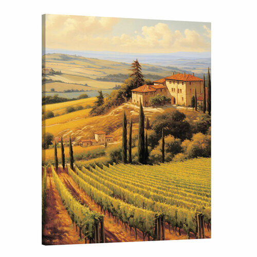 Интерьерная картина 50х70 "Италия: сказочные пейзажи"
