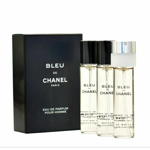 Chanel Bleu De Chanel Twist And Spray Refill мужская парфюмерная вода 3X20 мл