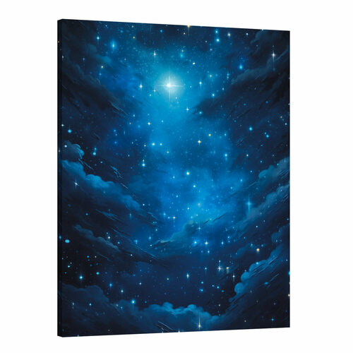 Интерьерная картина 50х70 "Зодиак: созвездия мечты"