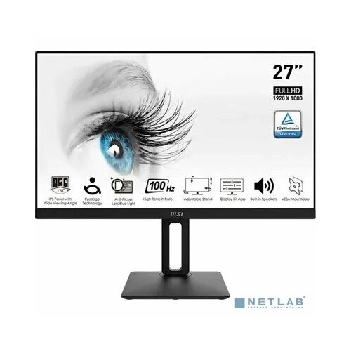 MicroStar Монитор LCD MSI 27" Pro MP271AP черный 9S6-3PA29T-086 чёрный