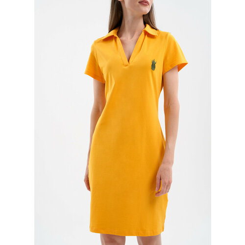 Платье Funday, размер 52-54, желтый