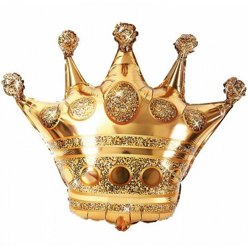 Шар ко дню всех влюбленных, золотая корона