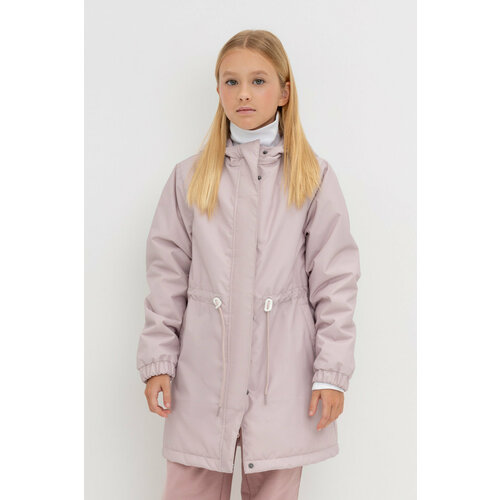 Пальто crockid, размер 146-152/80/69, розовый