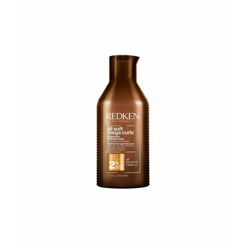 Redken - All Soft Mega Curls Shampoo Шампунь для питания сухих ломких и вьющихся волос 300 мл