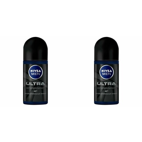 NIVEA Дезодорант Антиперспирант ролик ULTRA мужской 50мл, 2 шт