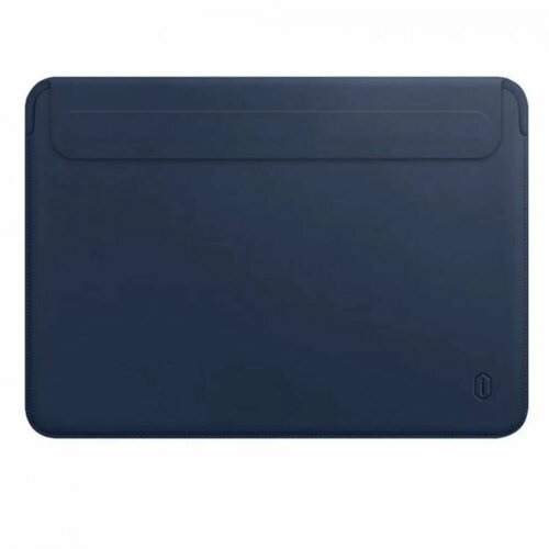 Чехол для ноутбука кожаный WiWU Skin Pro II на MacBook 12 дюймов (2015-2018 А1534) - Синий
