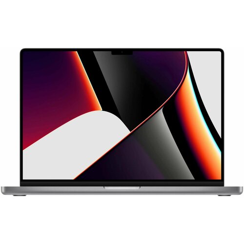 Ноутбук Apple Macbook Pro 14 Late 2021 3024 1964, Apple M1 Pro, RAM 16 ГБ, SSD 1 ТБ, серый космос, английская раскладка (MKGQ3LL/A)