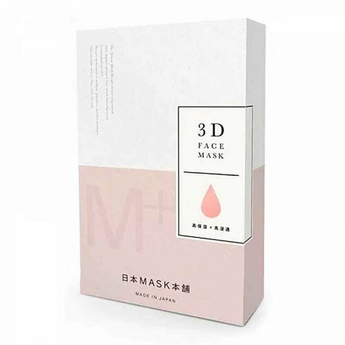 Тканевая 3D-маска "Увлажнение" для сухой кожи 5 шт Nihon Mask Honpo Moisture Plus 3D Mask 5 шт