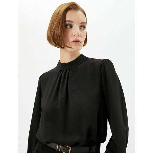 Блуза  KOTON, размер 34, черный