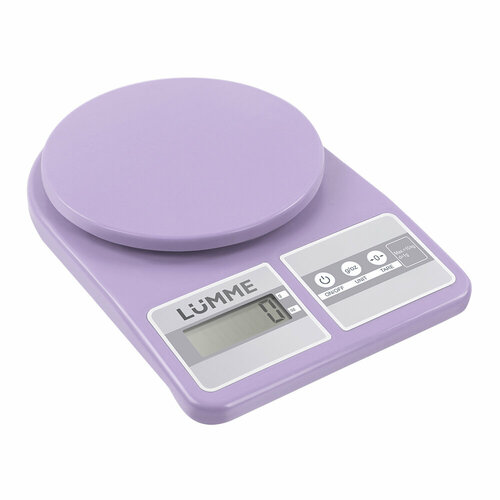 LUMME LU-1348 лиловый аметист весы кухонные сенсор