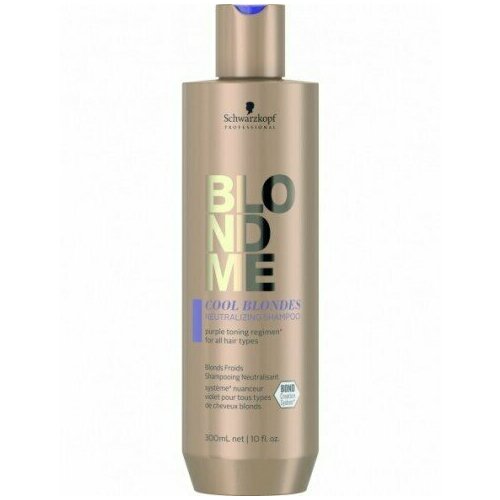 Schwarzkopf Professional Blond Me Шамунь для волос нейтрализующий Cool Blondes Neutralizing Shampoo 300мл