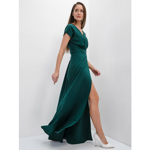 Платье CEREZO, размер 52, зеленый