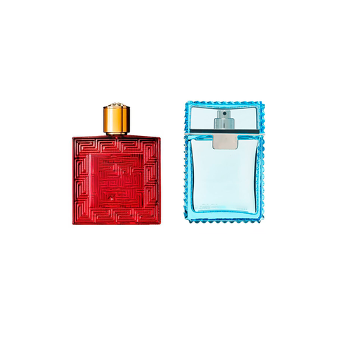 Подарочный набор для него по мотивам Versace Eros Flame, Versace Man Eau Fraiche 2 по 10 мл