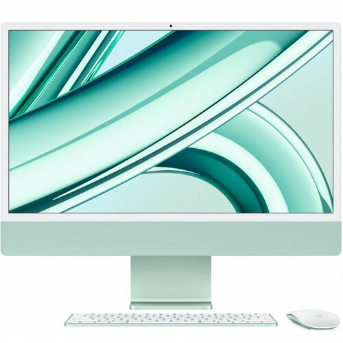 Моноблок Apple iMac 24" Retina 4.5K/2023/8-core M3 chip 10-core GPU/8GB/512GB SSD, Green