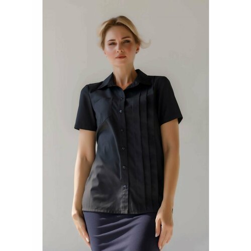 Блуза  FEERIA, размер 50, черный