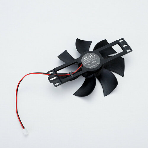 Вентилятор 18VDC для индукционных плит, диаметр 110 мм.