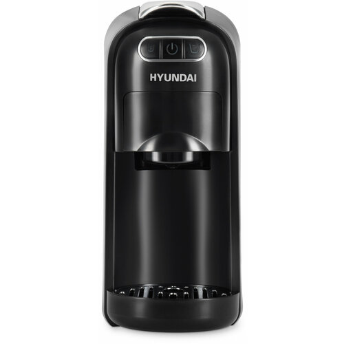 Кофеварка рожковая Hyundai HEM-2123 черный/серебристый
