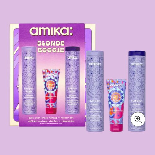 Amika blonde boogie Косметический набор для волос 650ml