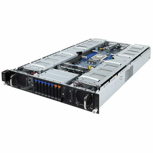 Серверная платформа Gigabyte 1U G292-Z20, без процессора/без ОЗУ/без накопителей/БП 2х2200Вт