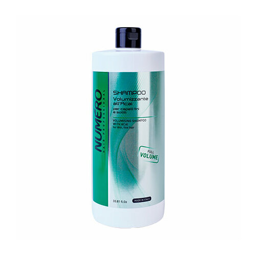 Brelil Professional NUMERO VOLUME Shampoo - Шампунь для объема с экстрактом Асаи, 1000мл
