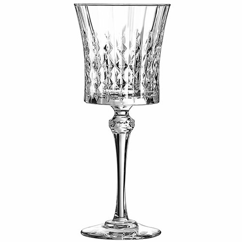 Набор из 6 бокалов для вина "Lady Diamond", 8,8х8,8х21,1 см, 270 мл, прозрачный, хрустальное стекло, Eclat, L9743