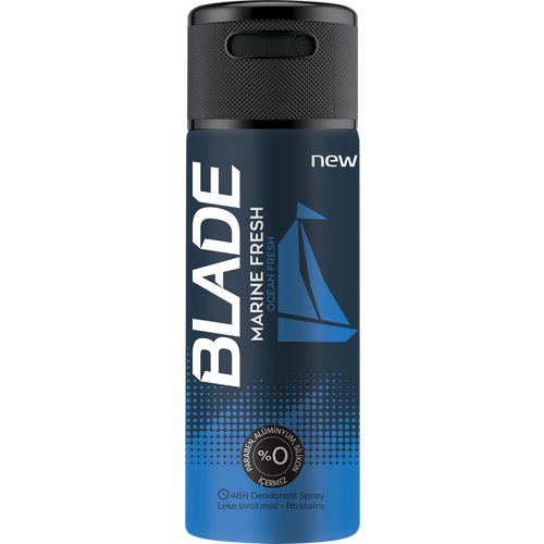 Дезодорант-спрей мужской BLADE Deo marine fresh, 150мл