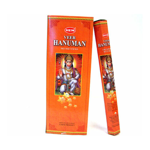 Hem Incense Sticks VEER HANUMAN (Благовония ШРИ хануман, Хем), уп. 20 палочек.