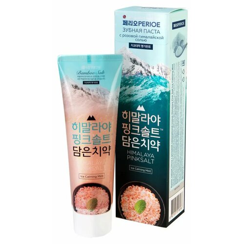 PERIOE Зубная паста Perioe Pumping Himalaya Pink Salt 100 г