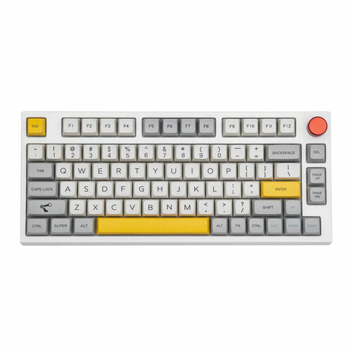 Клавиатура EPOMAKER TH80 Pro Keyboard Budgerigar White Dawn