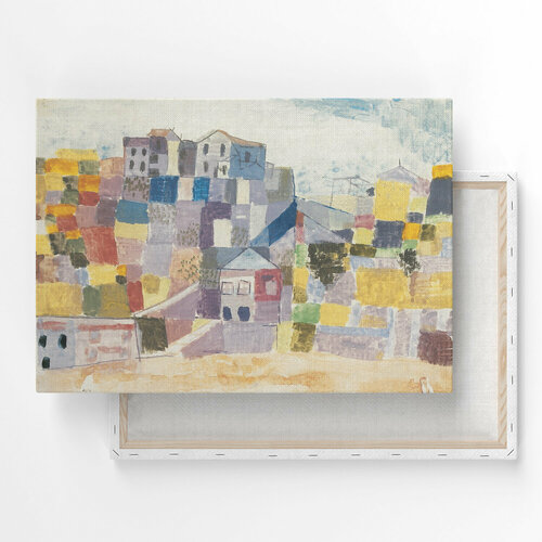 Картина на холсте, репродукция / Paul Klee - Sicily close to S. Andrea / Пауль Клее / Размер 30 x 40 см