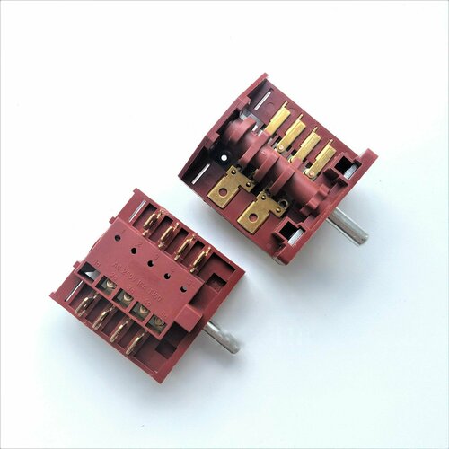 Переключатель режимов мощности духовки RIKA ПМ-6 (конт. 4+4 снаружи B561)