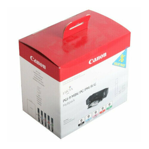 Набор картриджей Canon PGI-9 MBK/PC/PM/R/G 1033B013