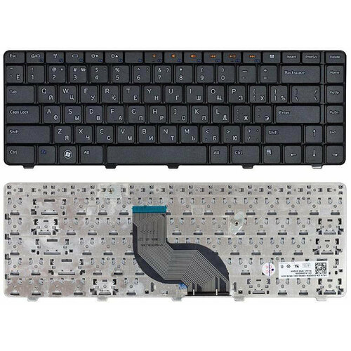 Клавиатура для ноутбука Dell Inspiron 14R N4020 русская, черная