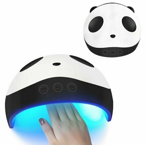 Сушилка для ногтей в форме панды LED/UV Lamp 3 в 1 , лампа ультрафиолетовая для гель-лака , лампа для маникюра