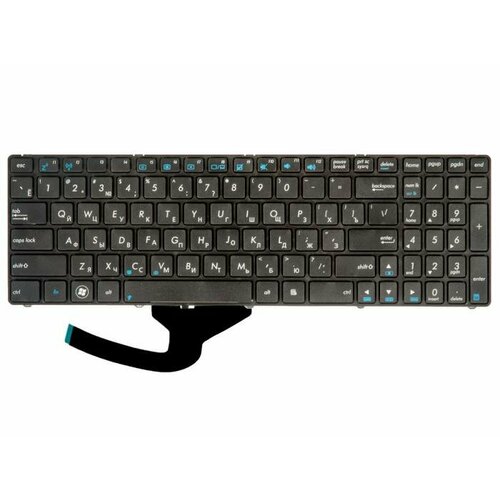 Клавиатура для ноутбуков Asus K52, K53, K54, N50, N51, N52, N53, N60, N61, N70, N71, N73, N90, P52, P53, F50, X52, X55, X75, PRO5AVn, PRO64Vg