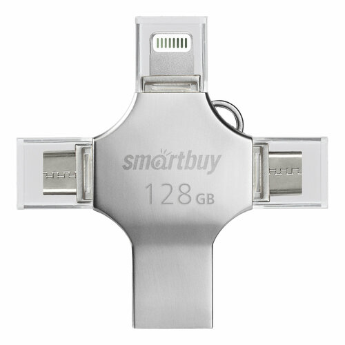 Флеш-накопитель USB 3.0 Smartbuy 128GB MC15 Metal Quad (SB128GBMC15)