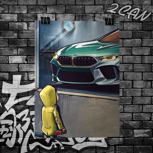 Постер BMW / BMW M8
