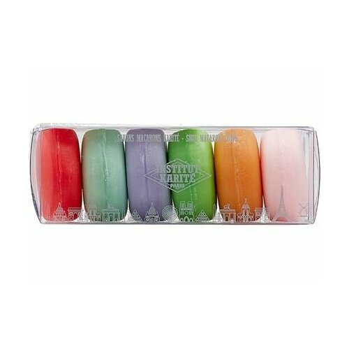 Набор парфюмированного мыла для рук INSTITUT KARIT PARIS SAVONS MACARONS KARIT