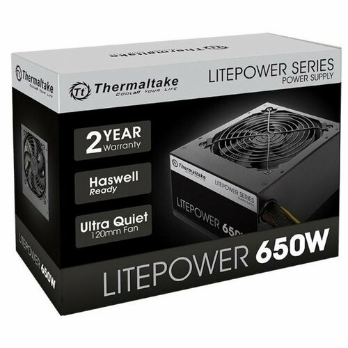 Блок питания Thermaltake LT, 650Вт, 120мм