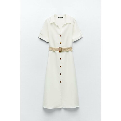 Платье Zara, размер S, белый